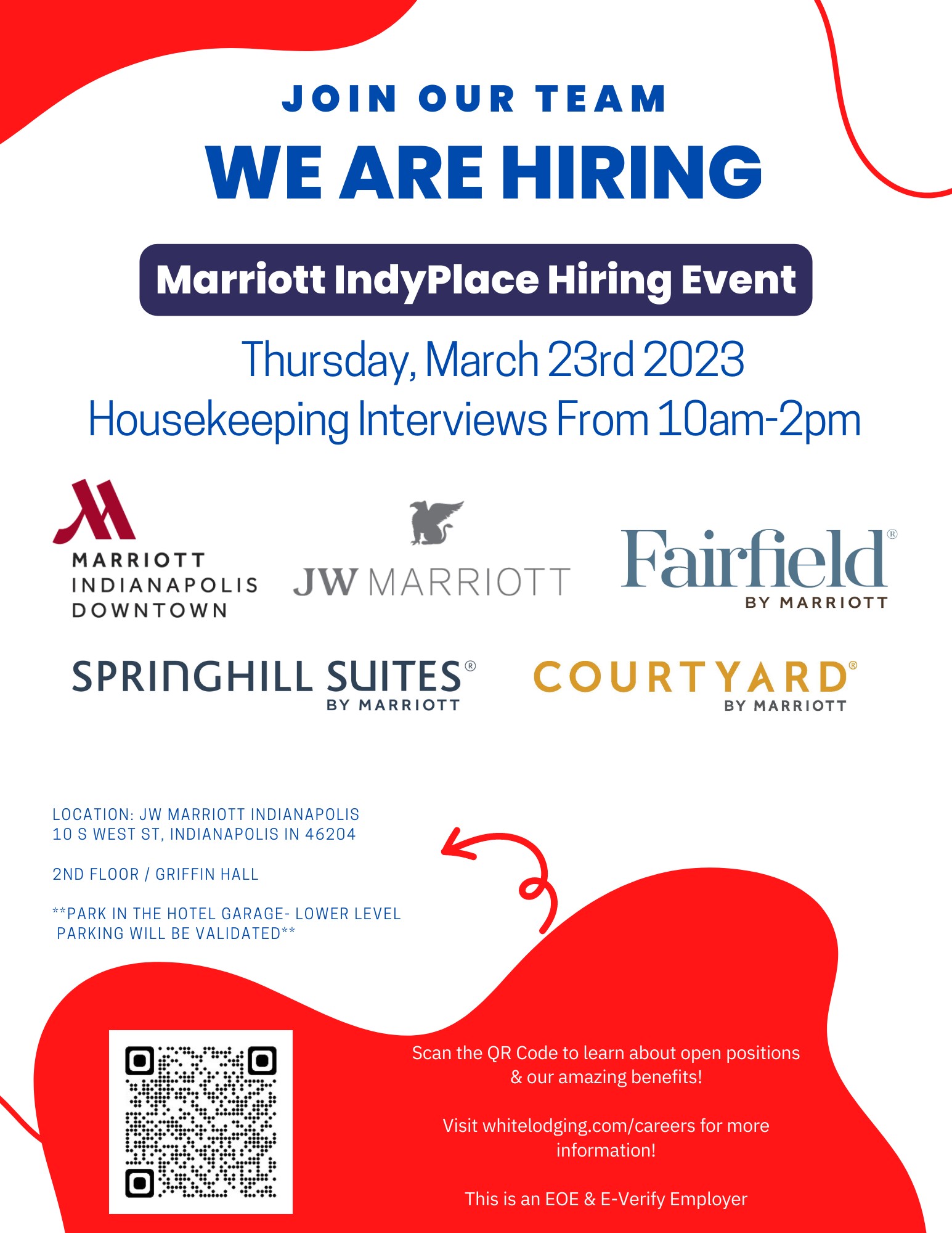 Marriott IndyPlace Hiring Event – Dress for Success Indianapolis